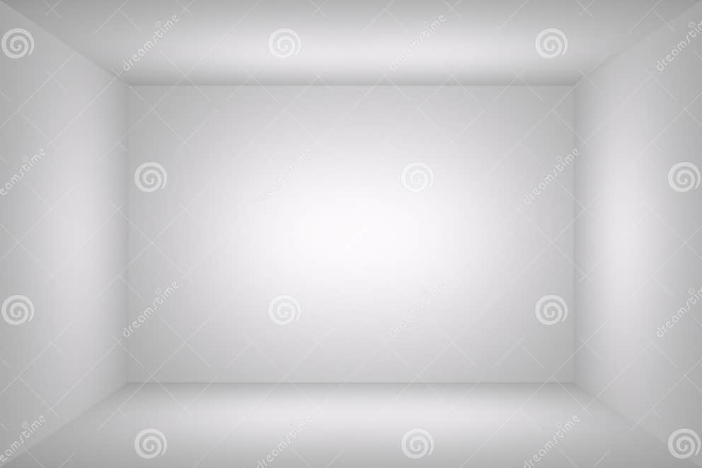 White simple empty room stock illustration. Illustration of ...
