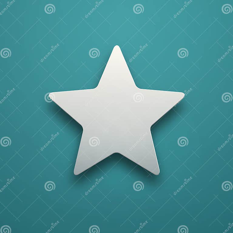 White simple star. stock vector. Illustration of design - 202032266