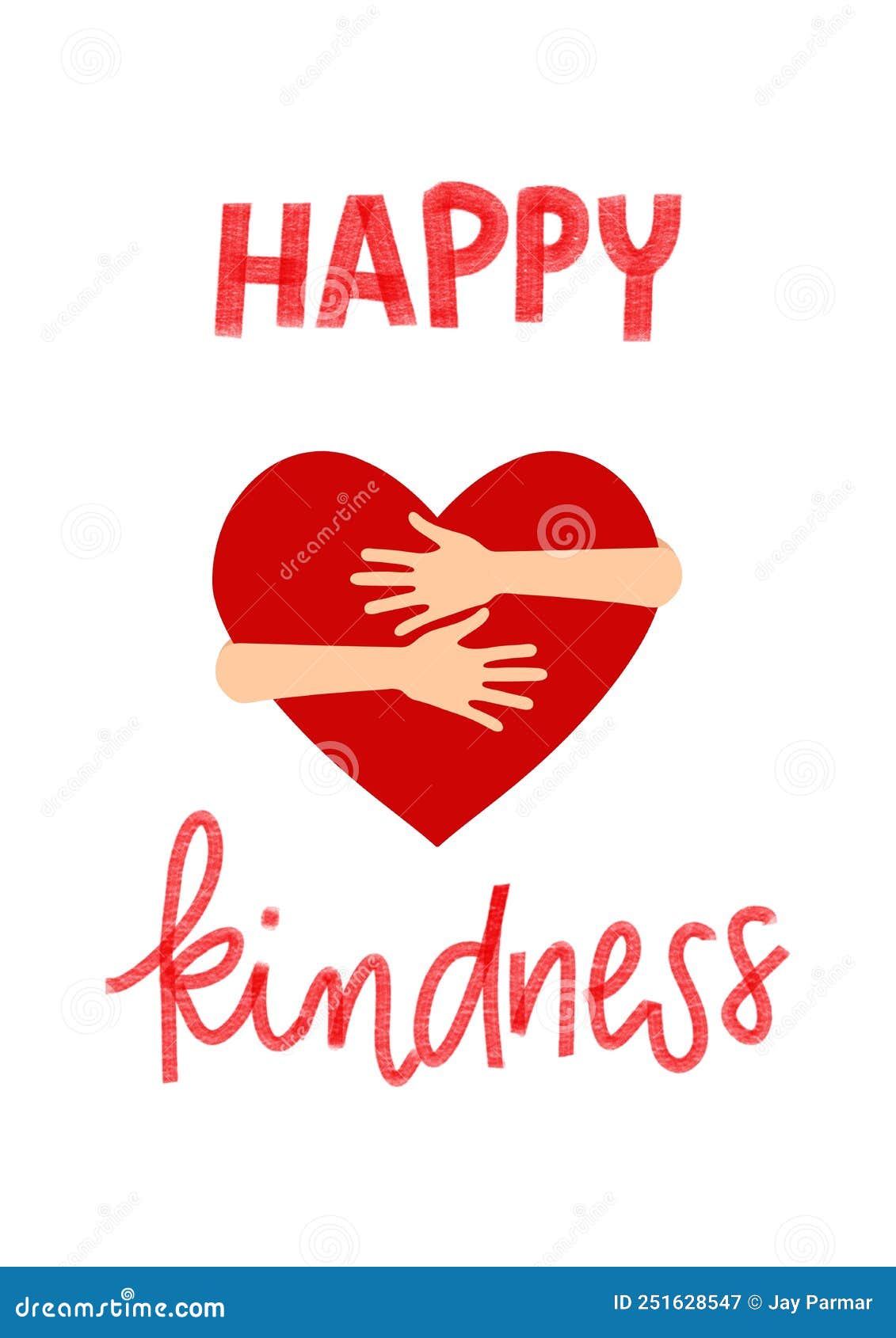 White Simple World Kindness Day Flyer Stock Illustration - Illustration ...