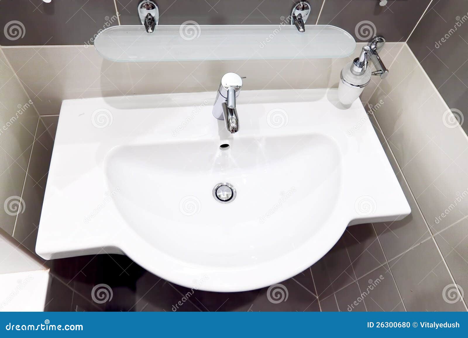 White sink in SPA salon. stock photo. Image of interior - 26300680