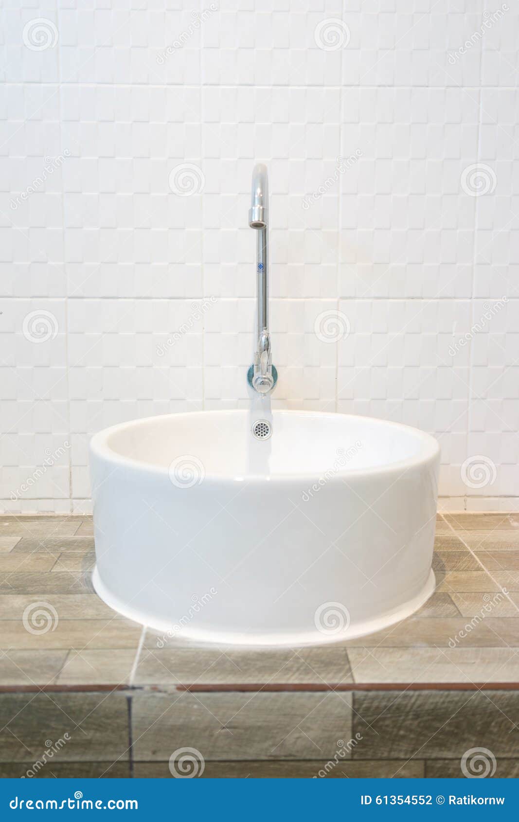 White Sink on Wood Texture Tiles Stock Photo - Image of fluid, steel ...