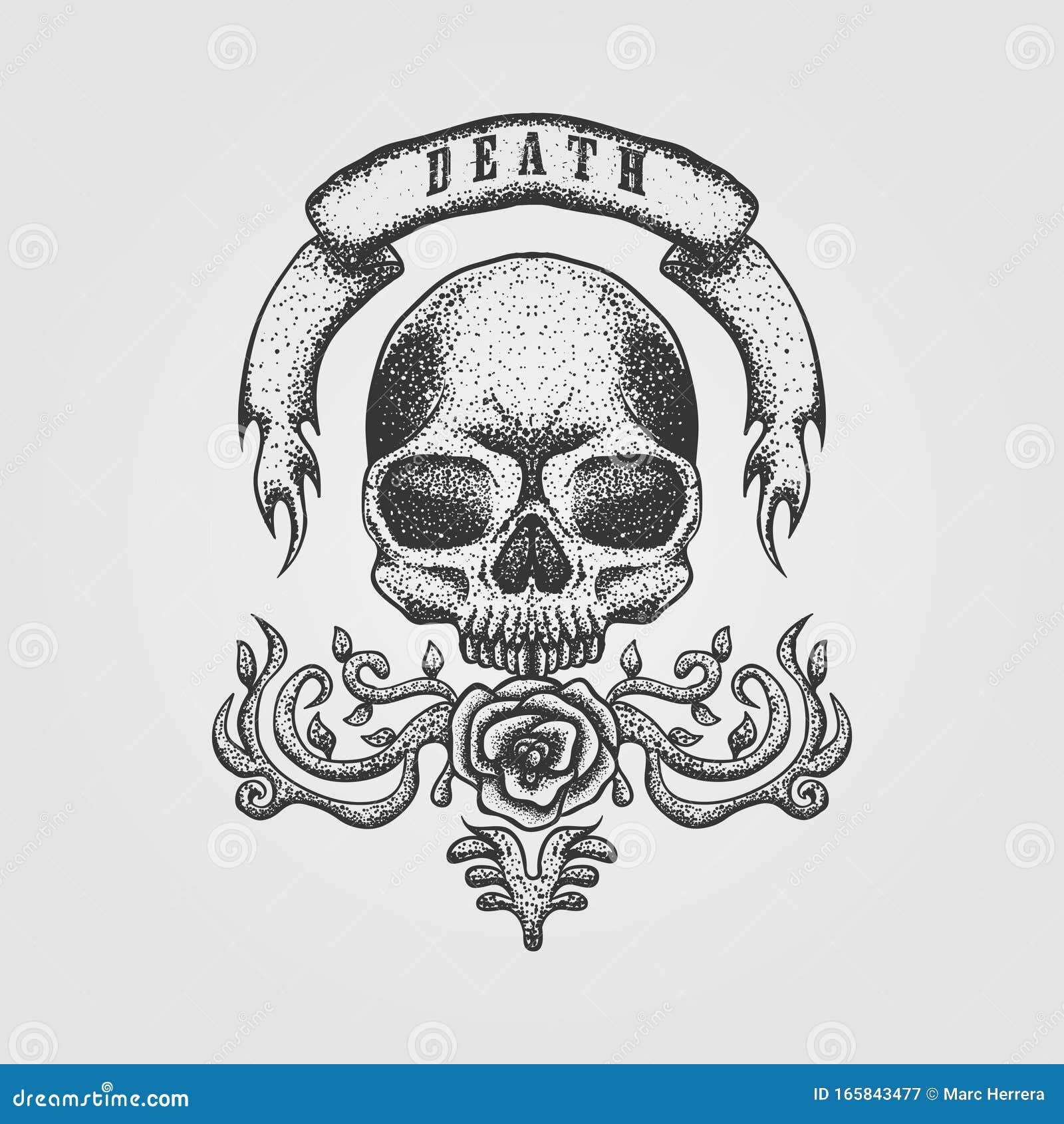 Skeleton In Crypt Cartoon Vector | CartoonDealer.com #61140125