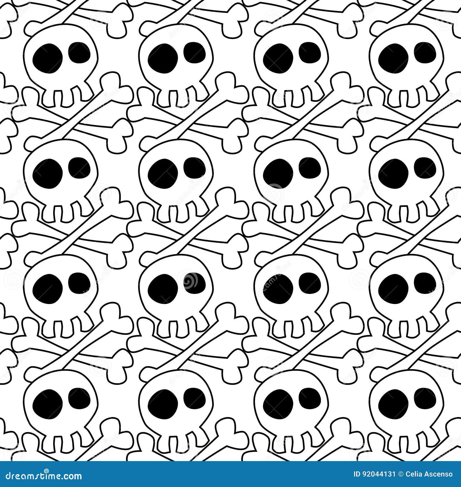 White Skulls Seamless Background Stock Illustration - Illustration of ... White Skulls Seamless Background Stock Illustration - Illustration of ...