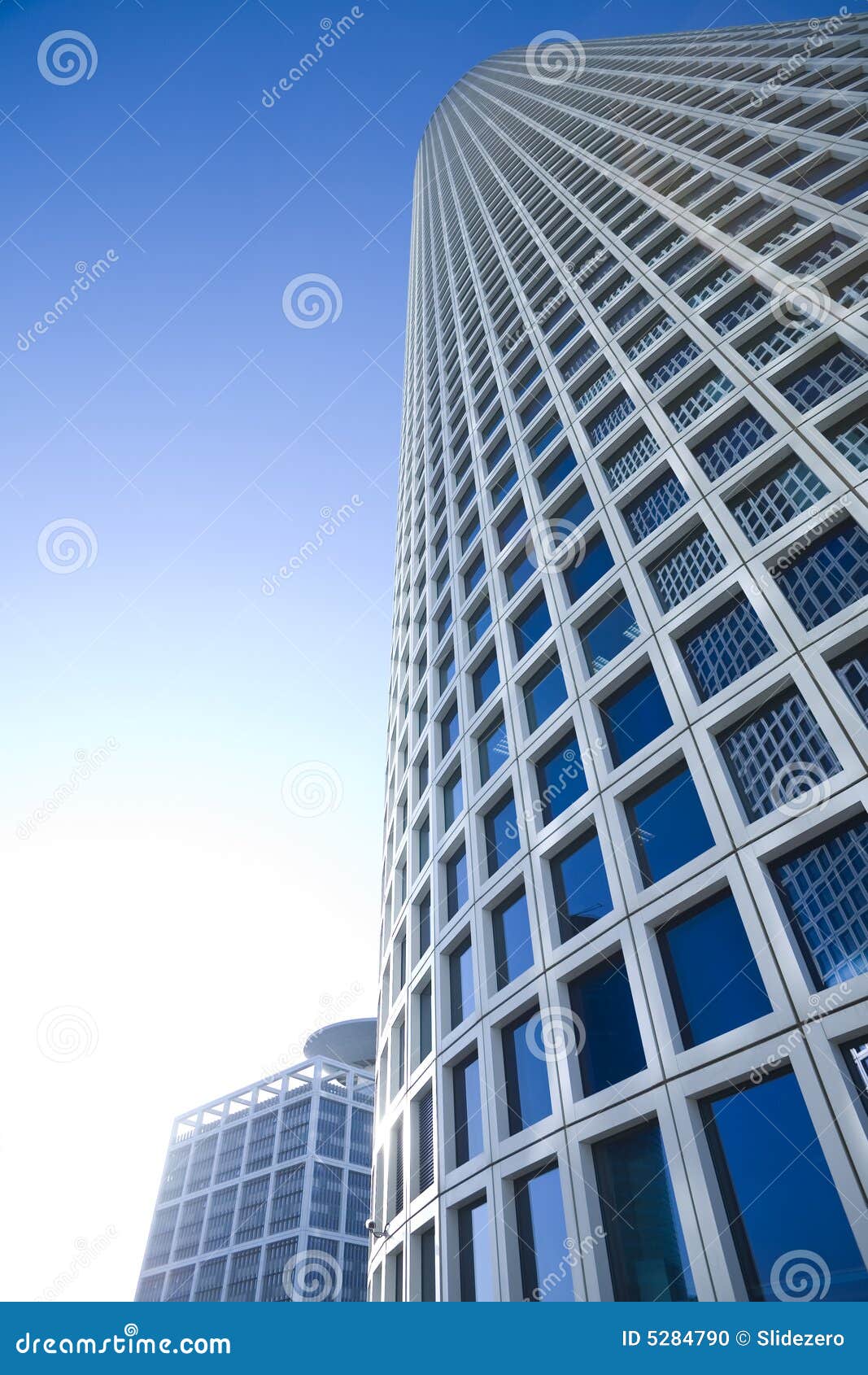 White Skyscrapers stock photo. Image of clear, backgrounds - 5284790