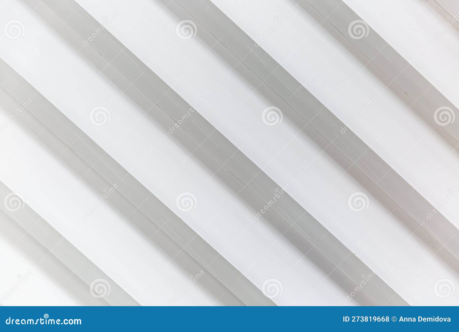 White Slatted Plastic Wall Panel. Modern Trends in Interior Design ...