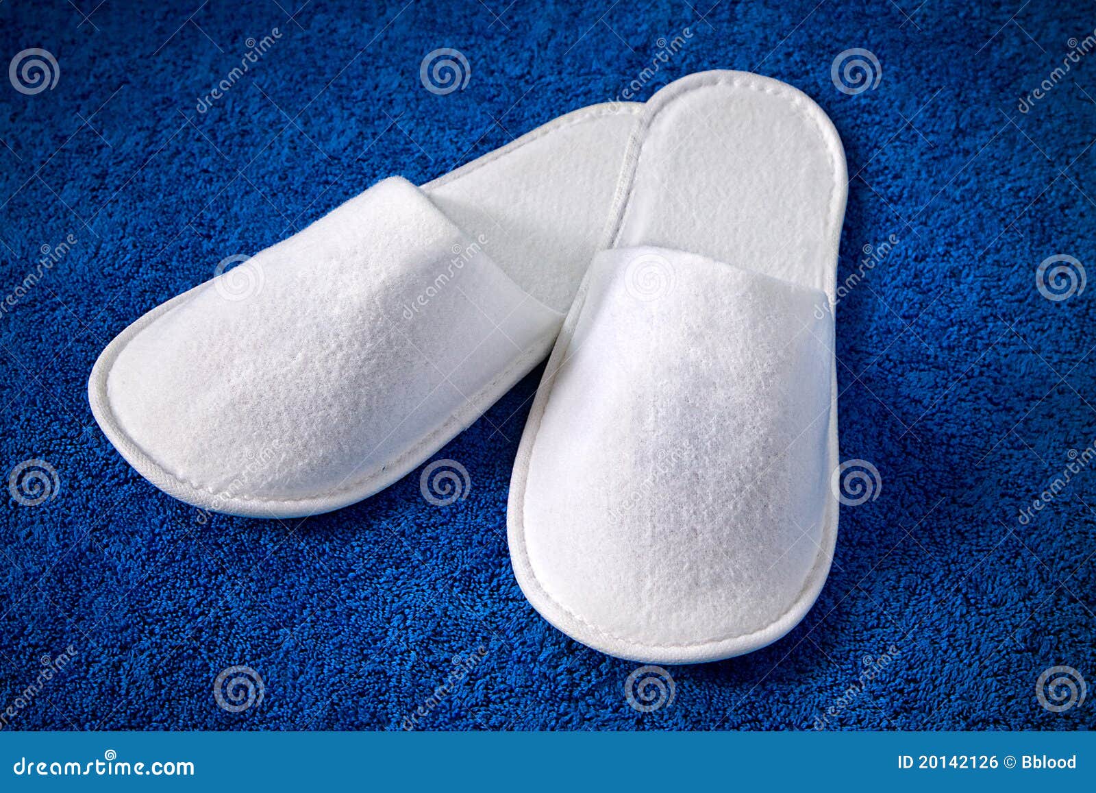 White slippers stock photo. Image of comfy, bedtime, footware - 20142126