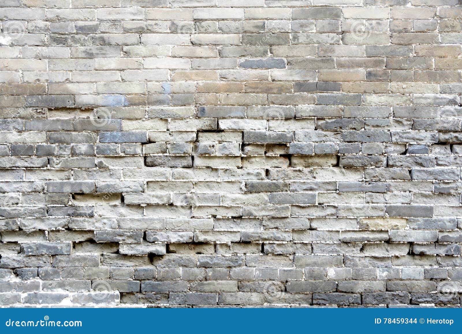 White Slit Brick Wall Background Stock Photo - Image of walls, ancient ...