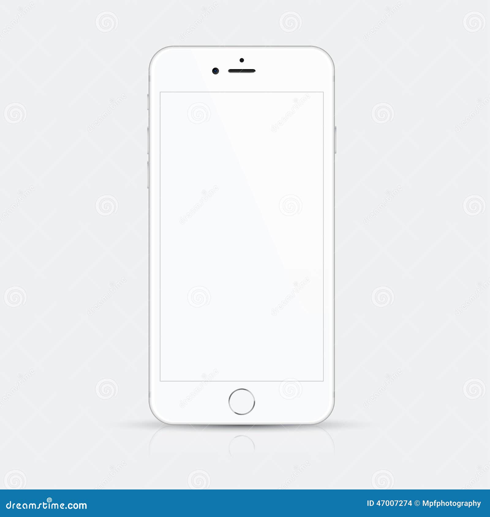 White Smartphone Similar To IPhone X Mockup Front And Back Sides ...