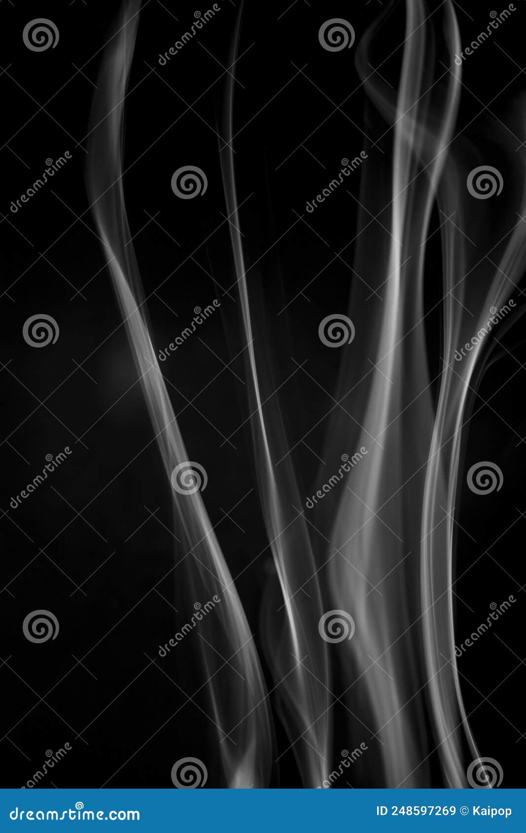 White Smoke on Black Background Stock Image - Image of wallpaper, flame ...
