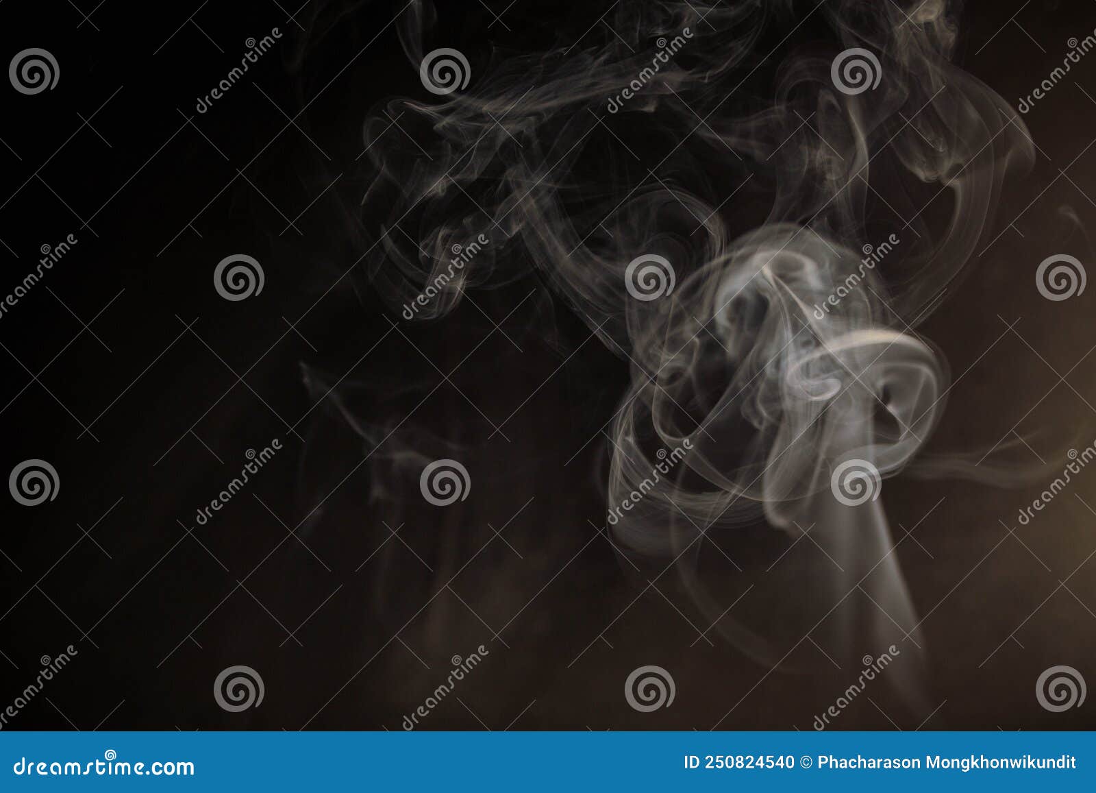 White Smoke on a Black Background Stock Photo - Image of motion ...