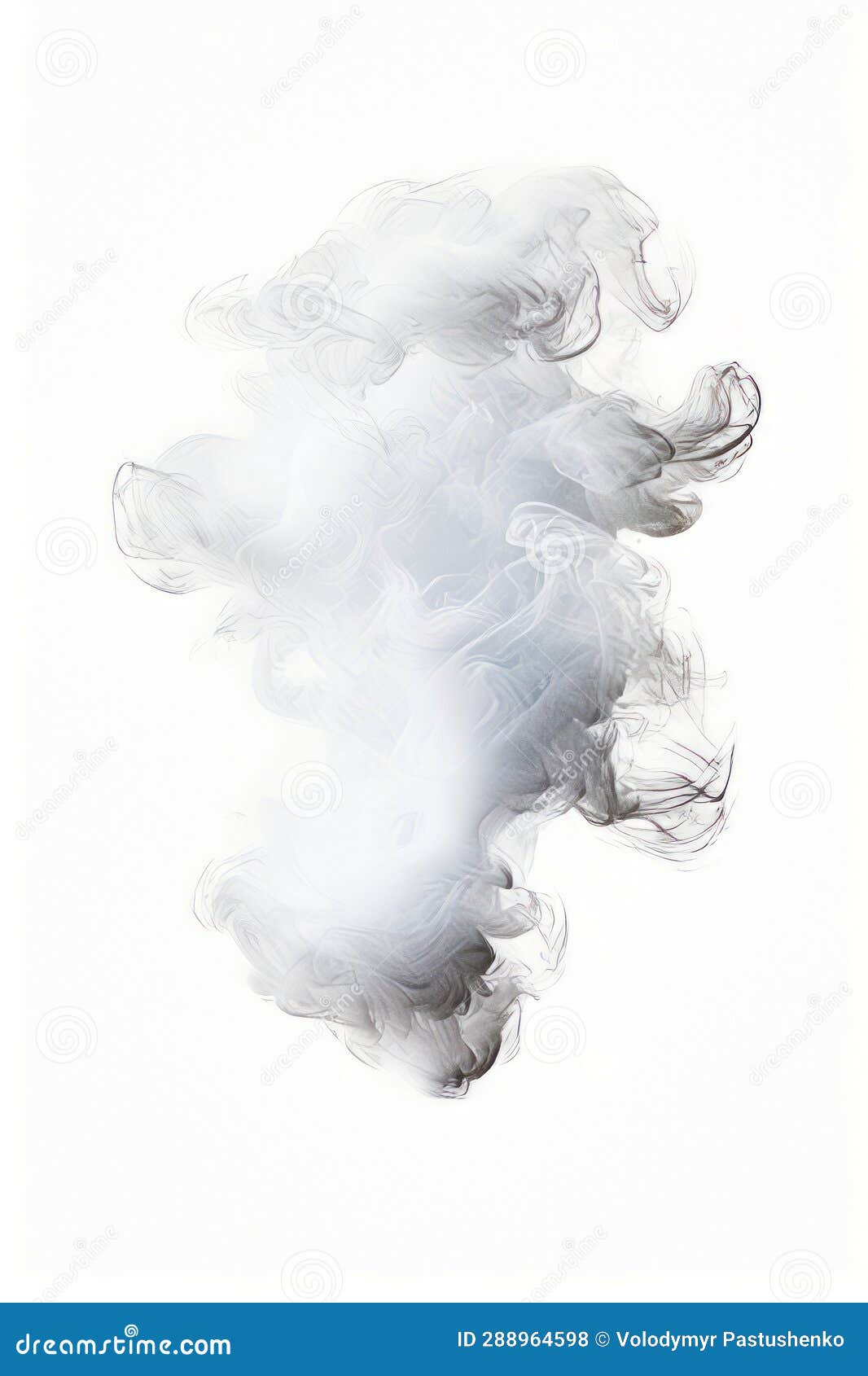 White Smoke Cloud is Shown in this Image, it Looks Like it is Floating ...