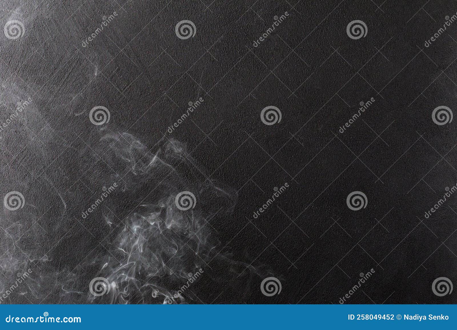 White Smoke on the Left on a Black Background Stock Photo - Image of ...