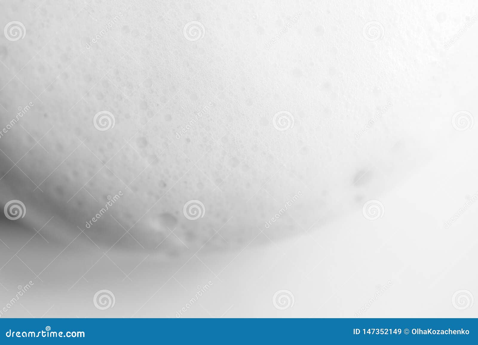 White Smooth Foam Soap Form Abstract Background with Selective Focus ...