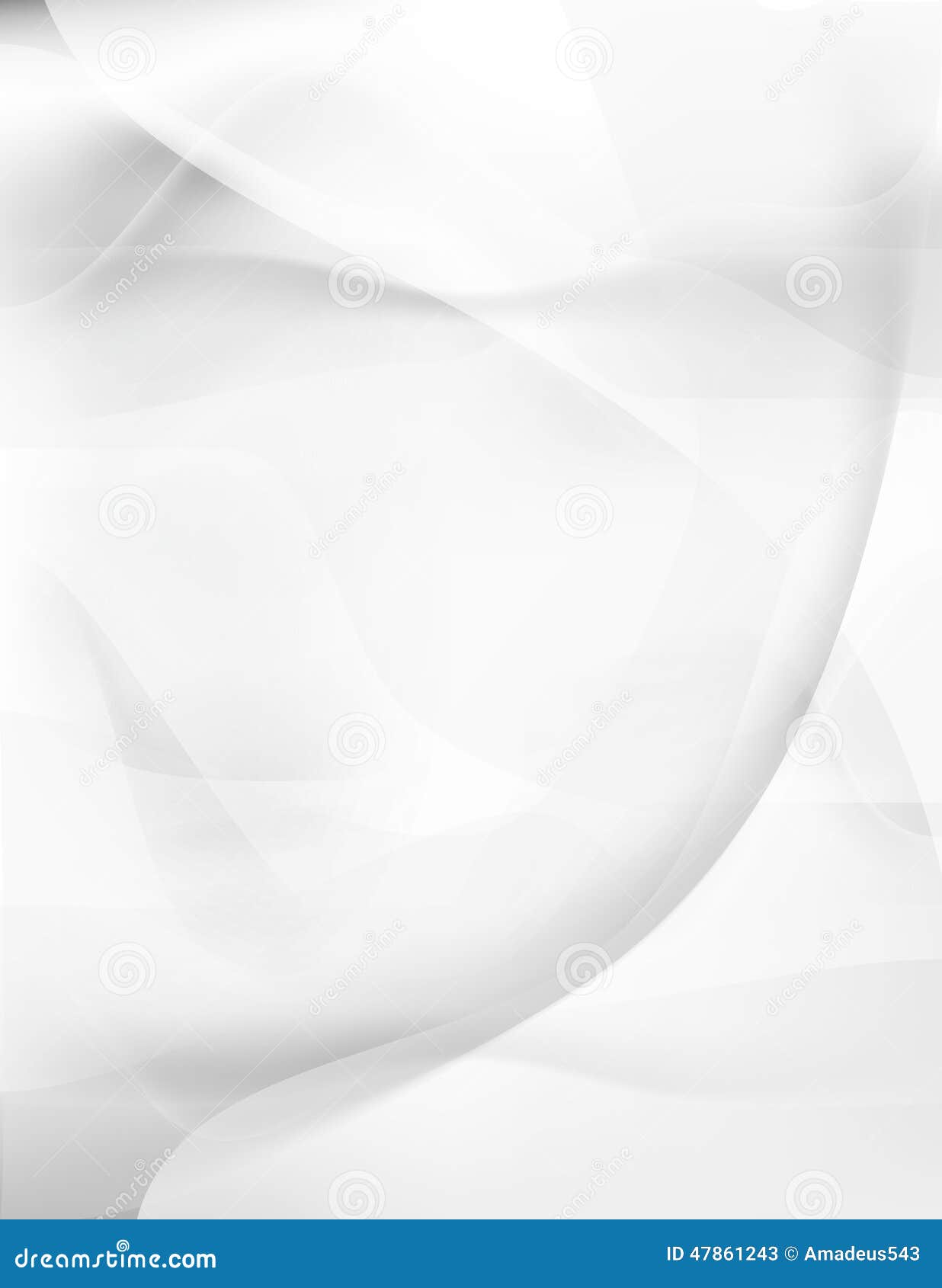 White Smooth Silk Flow Abstract Background Stock Illustration ...
