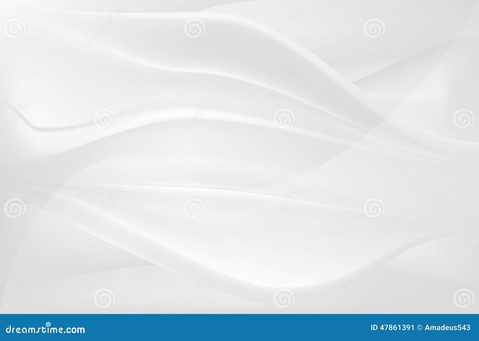 White Smooth Silk Flow Abstract Stock Illustration - Illustration of ...