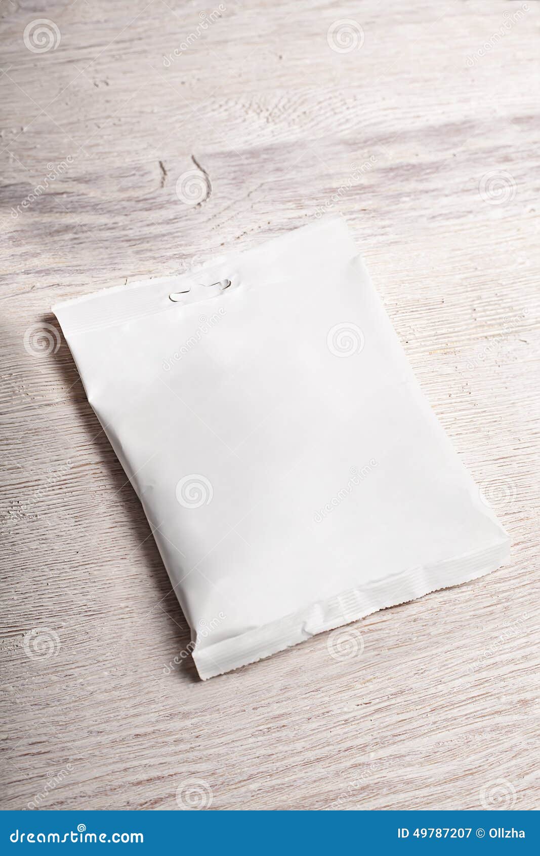 White Snack Food Package Mockup Stock Image - Image of package, empty ...