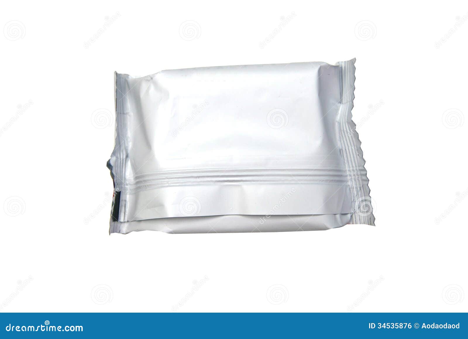 White snack package stock photo. Image of cracker, foil - 34535876