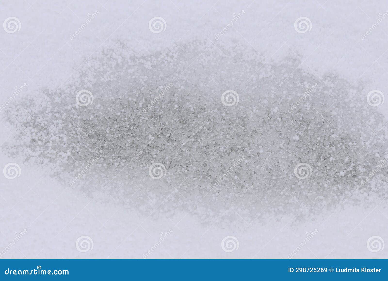 White Snow with Grains Suitable for Background Stock Image - Image of ...