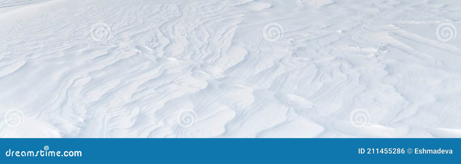 White Snow on the Ground Large Panoramic View Stock Photo - Image of ...