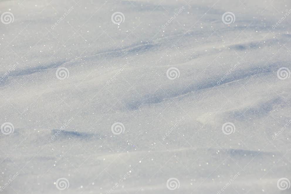 White Snowdrift , Isolate on a Black Background Stock Image - Image of ...
