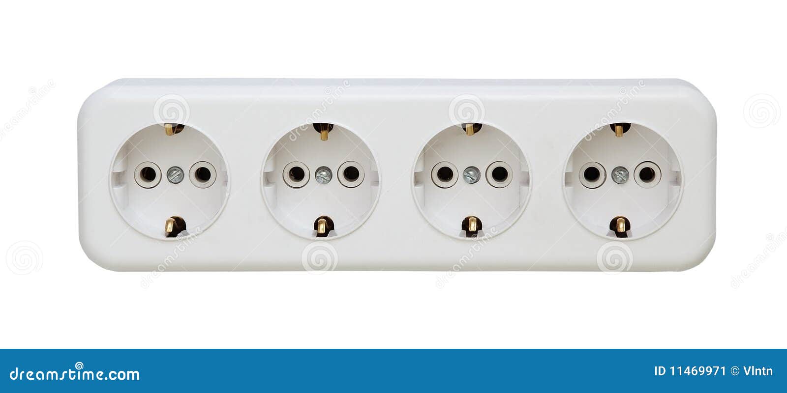 White sockets isolated stock image. Image of appliances - 11469971