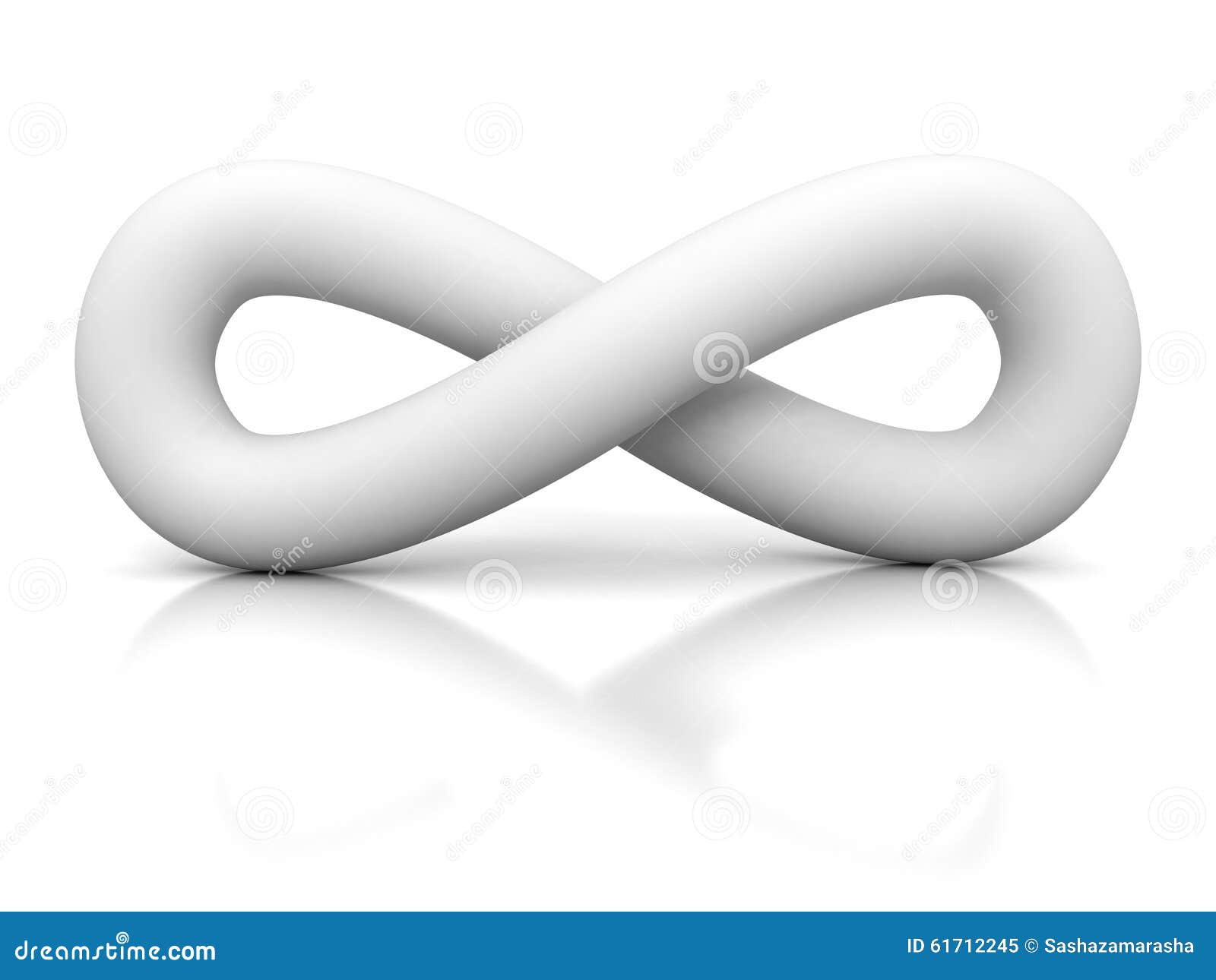 White Soft Infinity Symbol Icon Stock Illustration - Illustration of ...