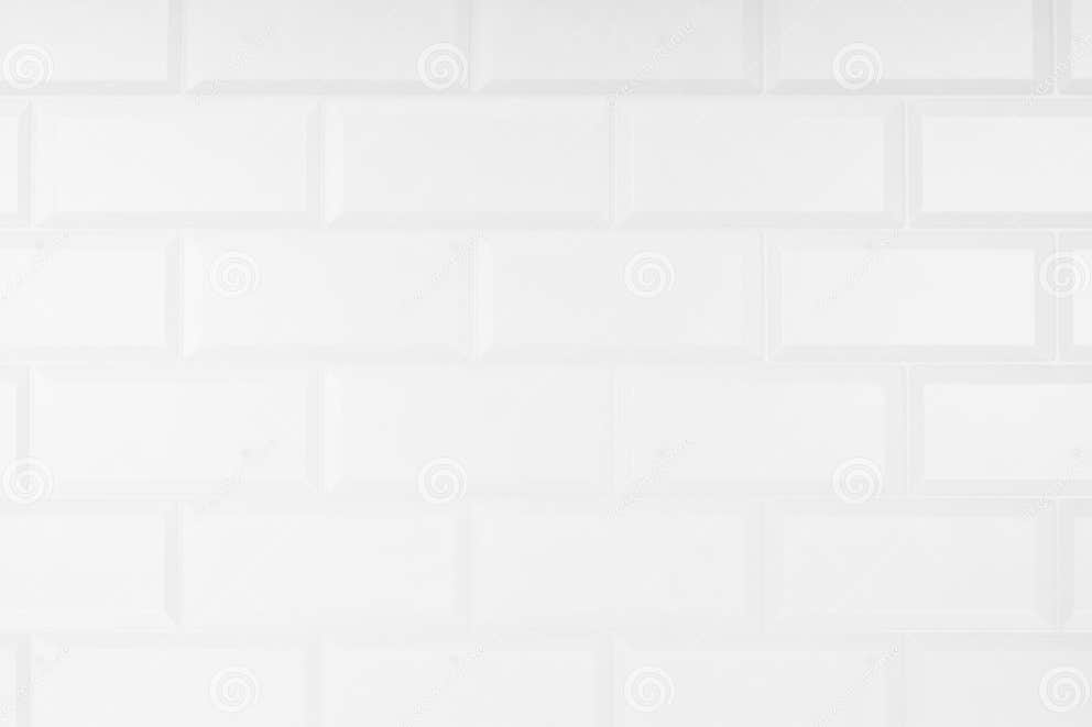 White Soft Light Bright Ceramic Rectangle Tile As Texture, Pattern ...