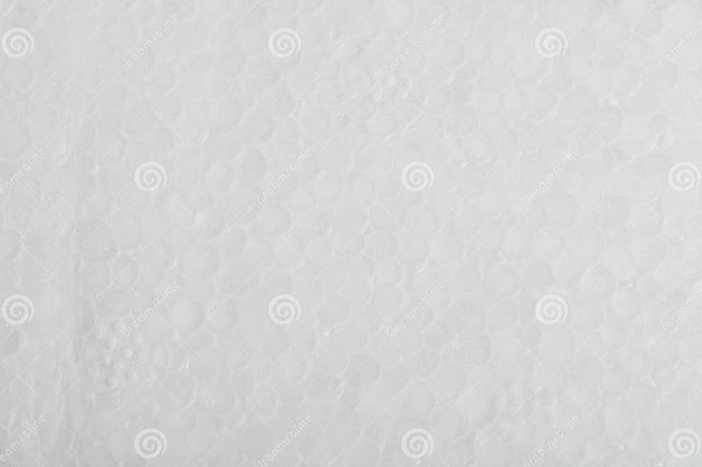 White Soft Polystyrene Surface Stock Photo - Image of grey, blank ...