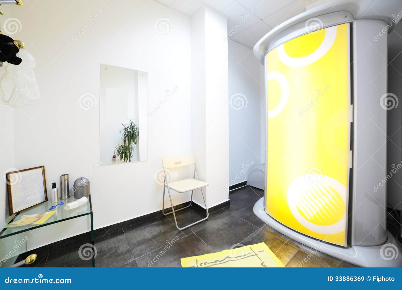 White Solarium in White Room Stock Image - Image of salons, lamp: 33886369