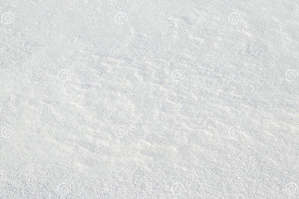 White Solid Snow Surface, Snow Texture after a Storm Stock Image ...