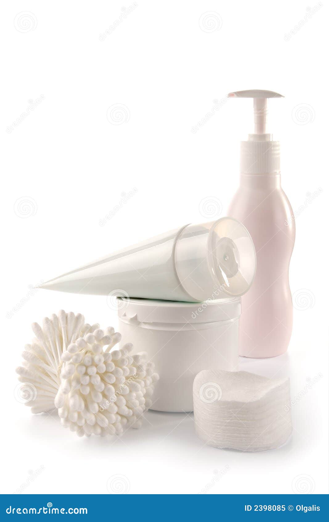White spa and hygiene stock image. Image of cream, health - 2398085