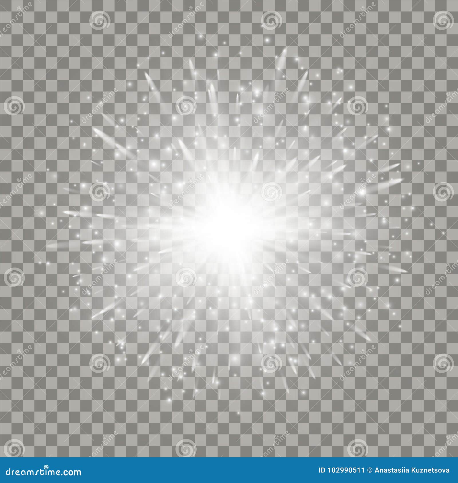 White sparkling explosion stock vector. Illustration of flash - 102990511