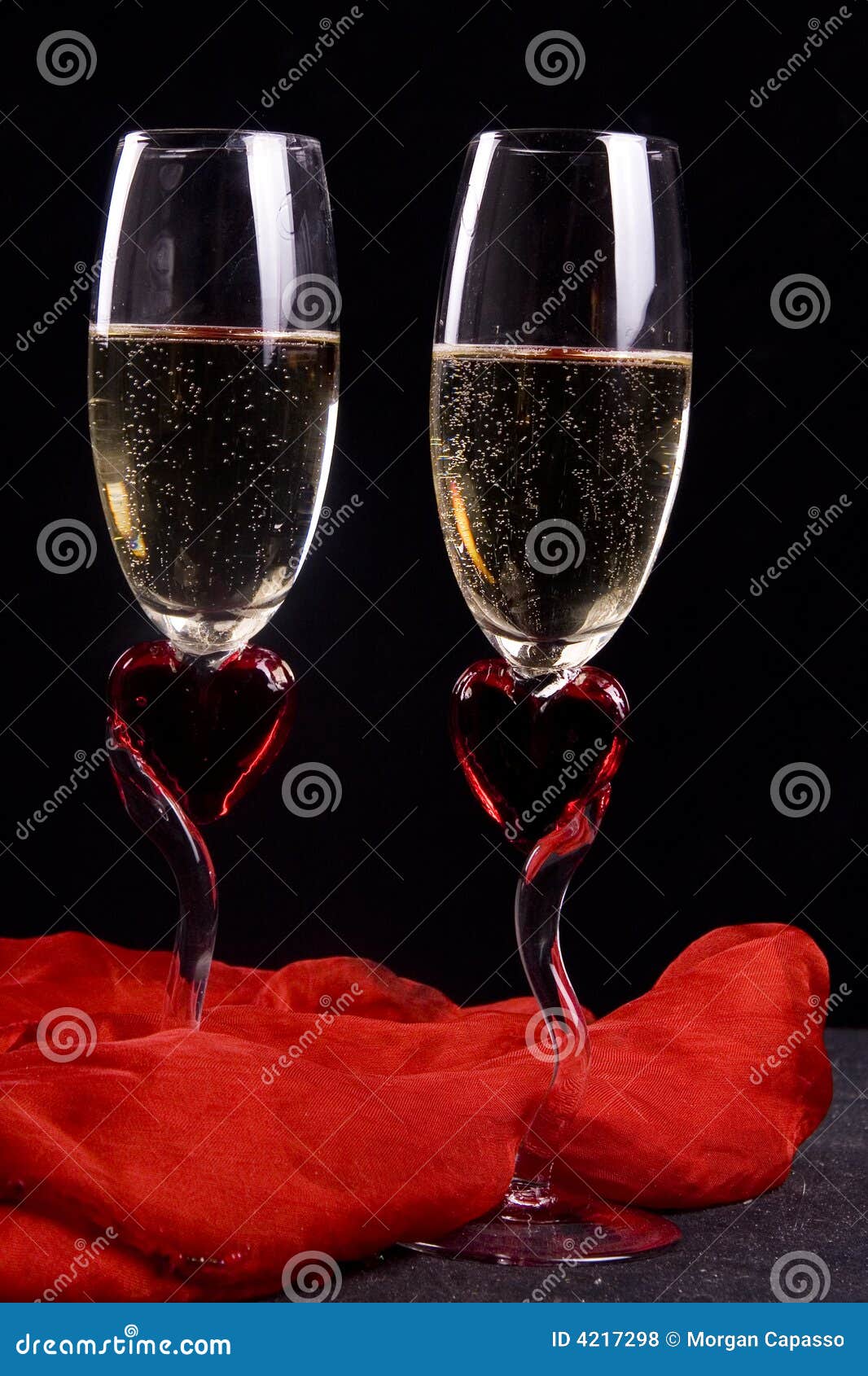 White Sparkling Wine for Two Stock Photo - Image of still, drinks: 4217298