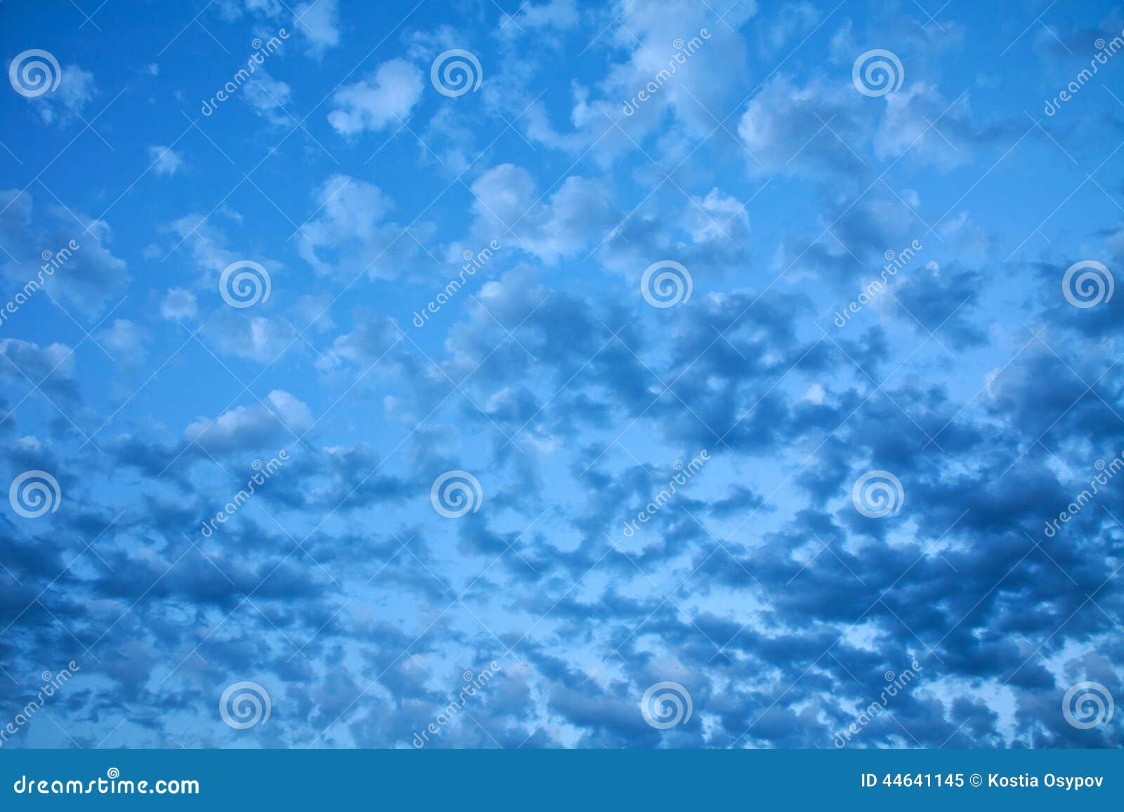 White Sparse Clouds on Blue Sky Stock Image - Image of pattern, outdoor ...