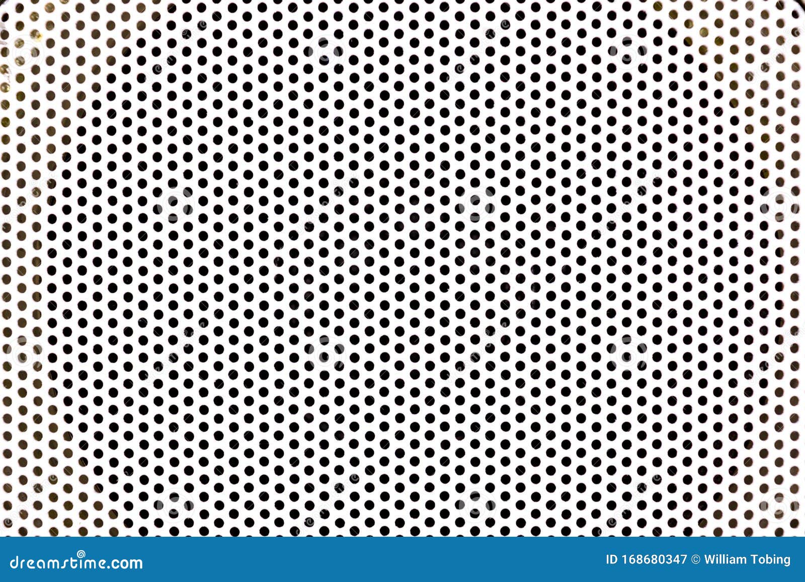 White Speaker Net Circle Pattern and Texture, Abstract Close Up Shot ...