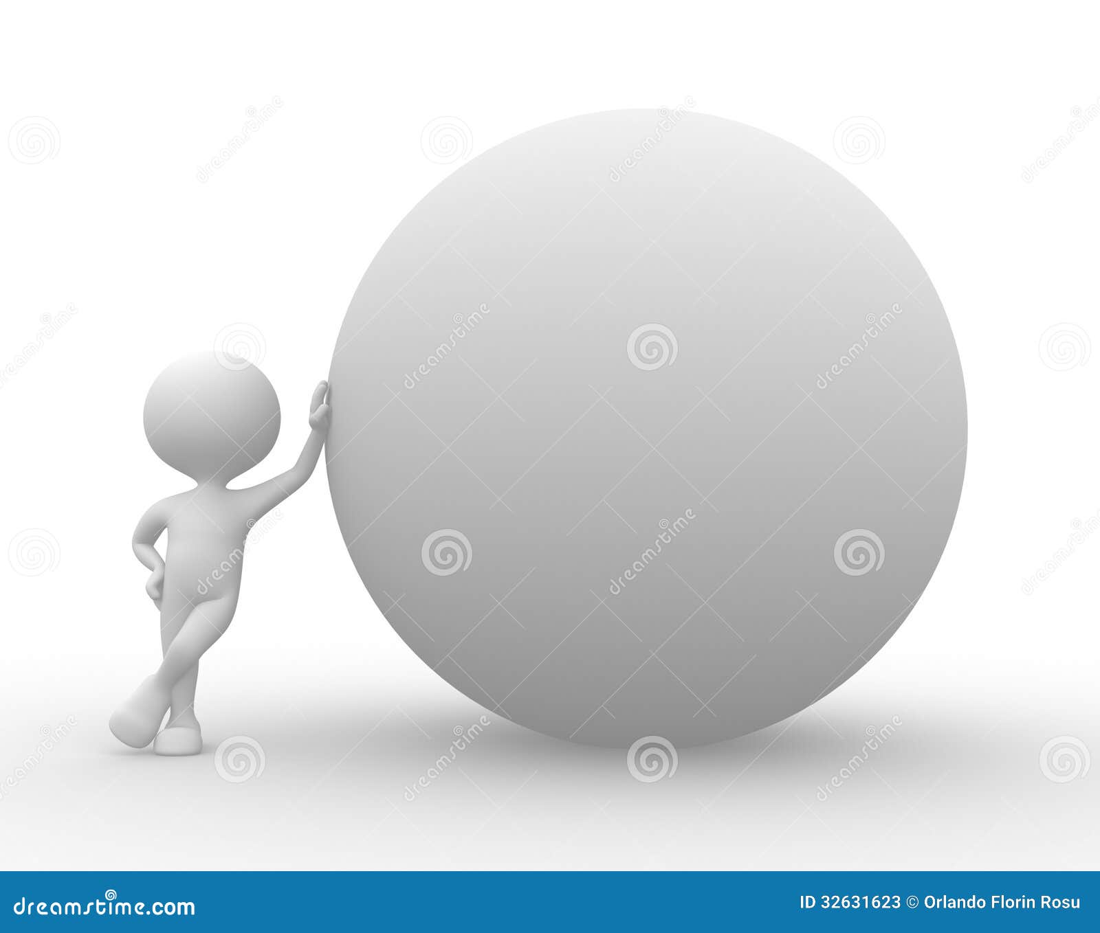 White sphere stock illustration. Illustration of empty - 32631623
