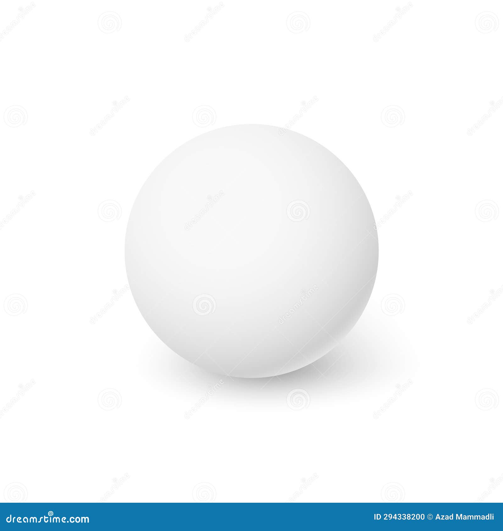 White Sphere with Shadow. Ball Stock Vector - Illustration of white ...