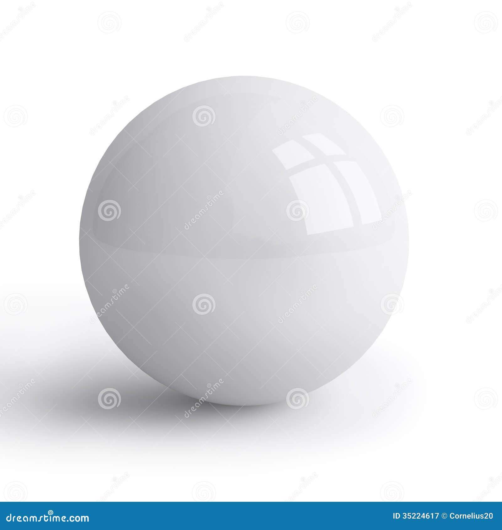 3D White Sphere Royalty-Free Stock Photography | CartoonDealer.com ...