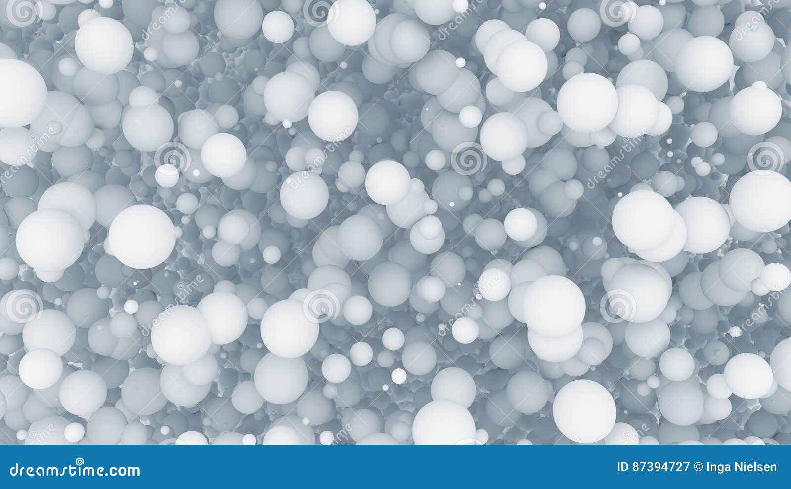 White Spheres Background Royalty-Free Stock Photography | CartoonDealer ...
