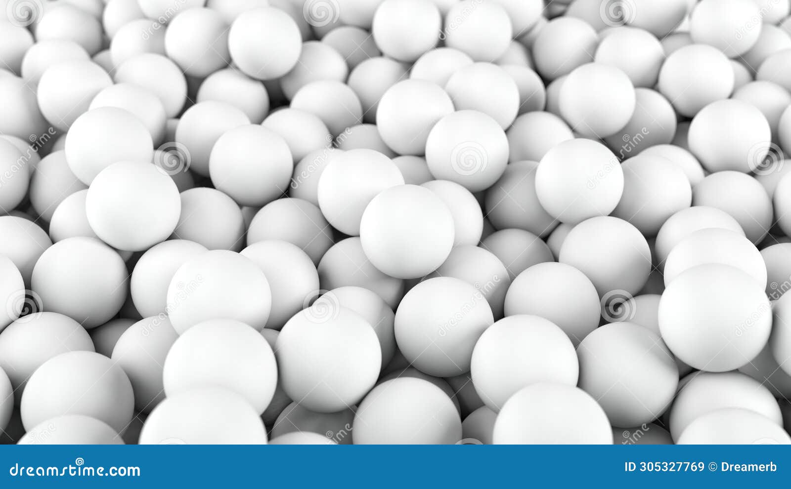 White spheres. stock illustration. Illustration of digital - 305327769