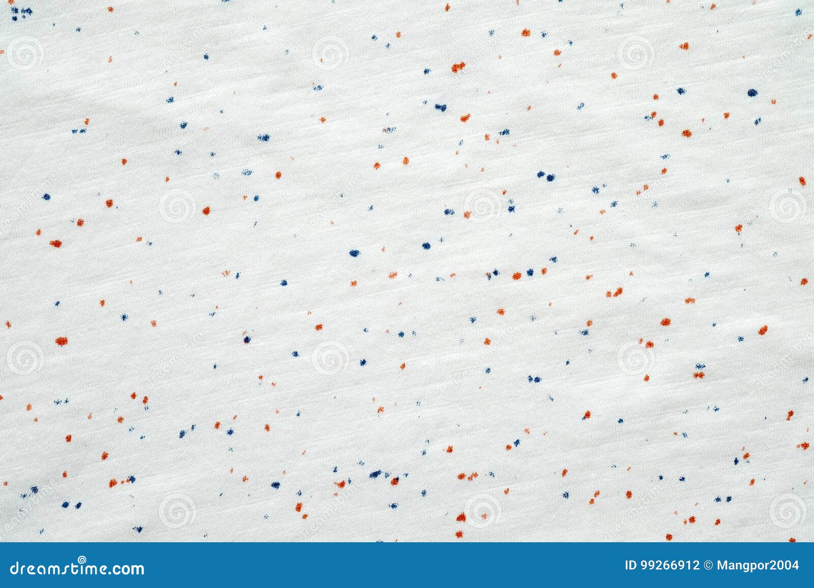 White with Spot Colored Cotton Polyester Fabric Texture Background ...