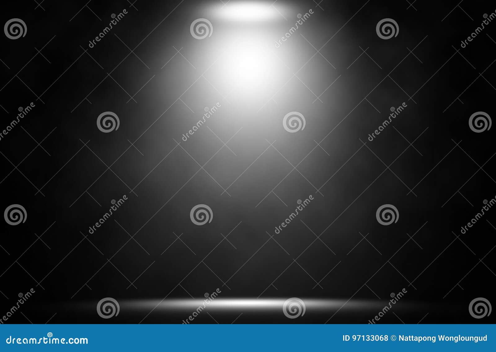 White Spotlight Smoke On Tile Floor Background. Stock Photography ...