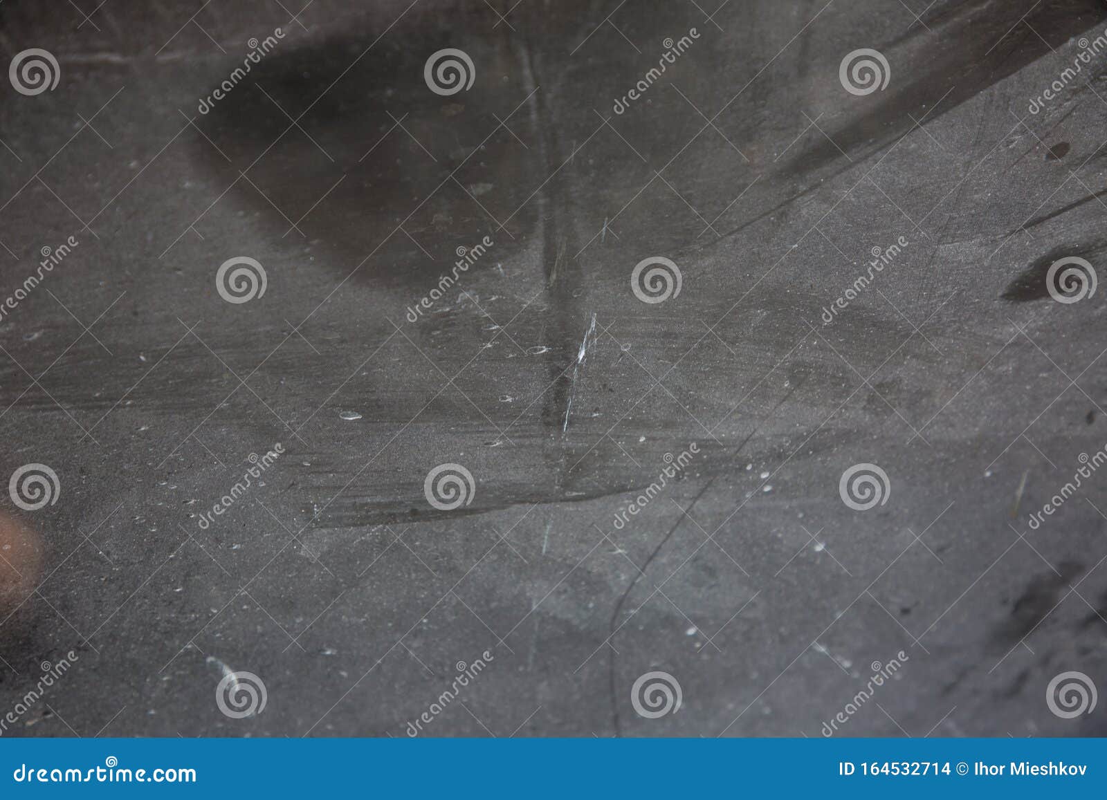 White Spots on Black Glass for Texture and Design Stock Photo - Image ...