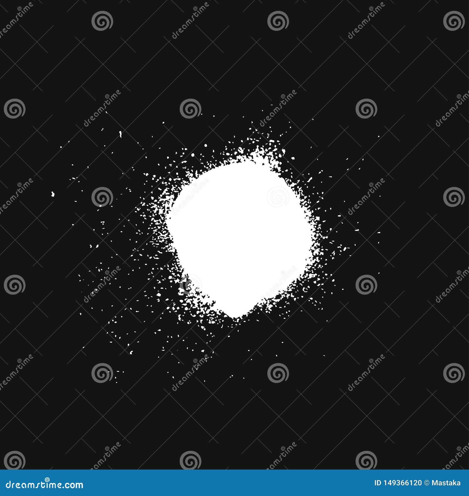 White Spray Paint Stain stock vector. Illustration of line - 149366120