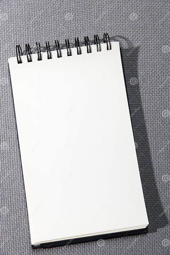 A White Springboard for Sketching is on Gray Canvas Texture Stock Photo ...