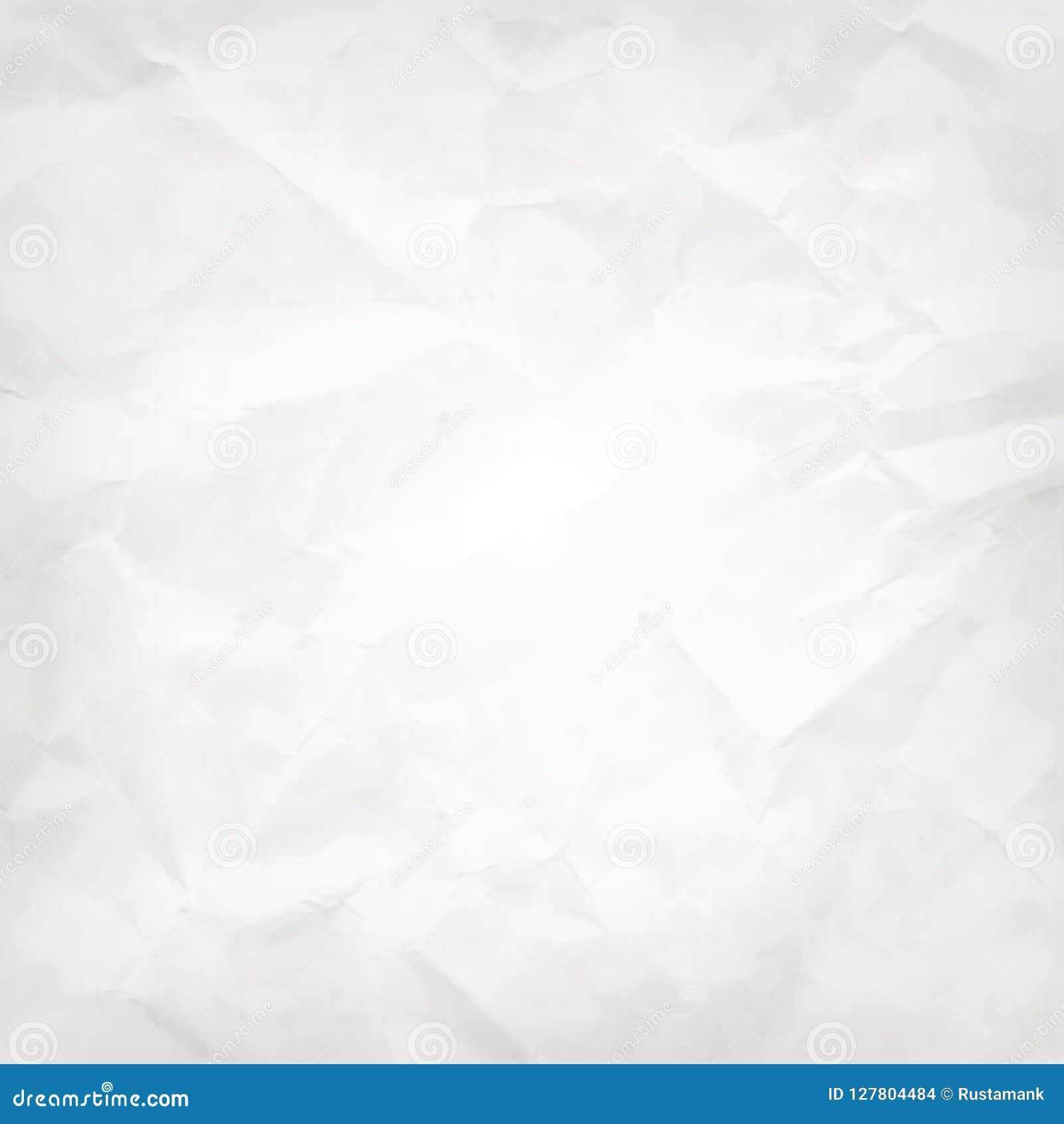 White Square Abstract Vector Background -- Crumpled Pack Paper Texture ...