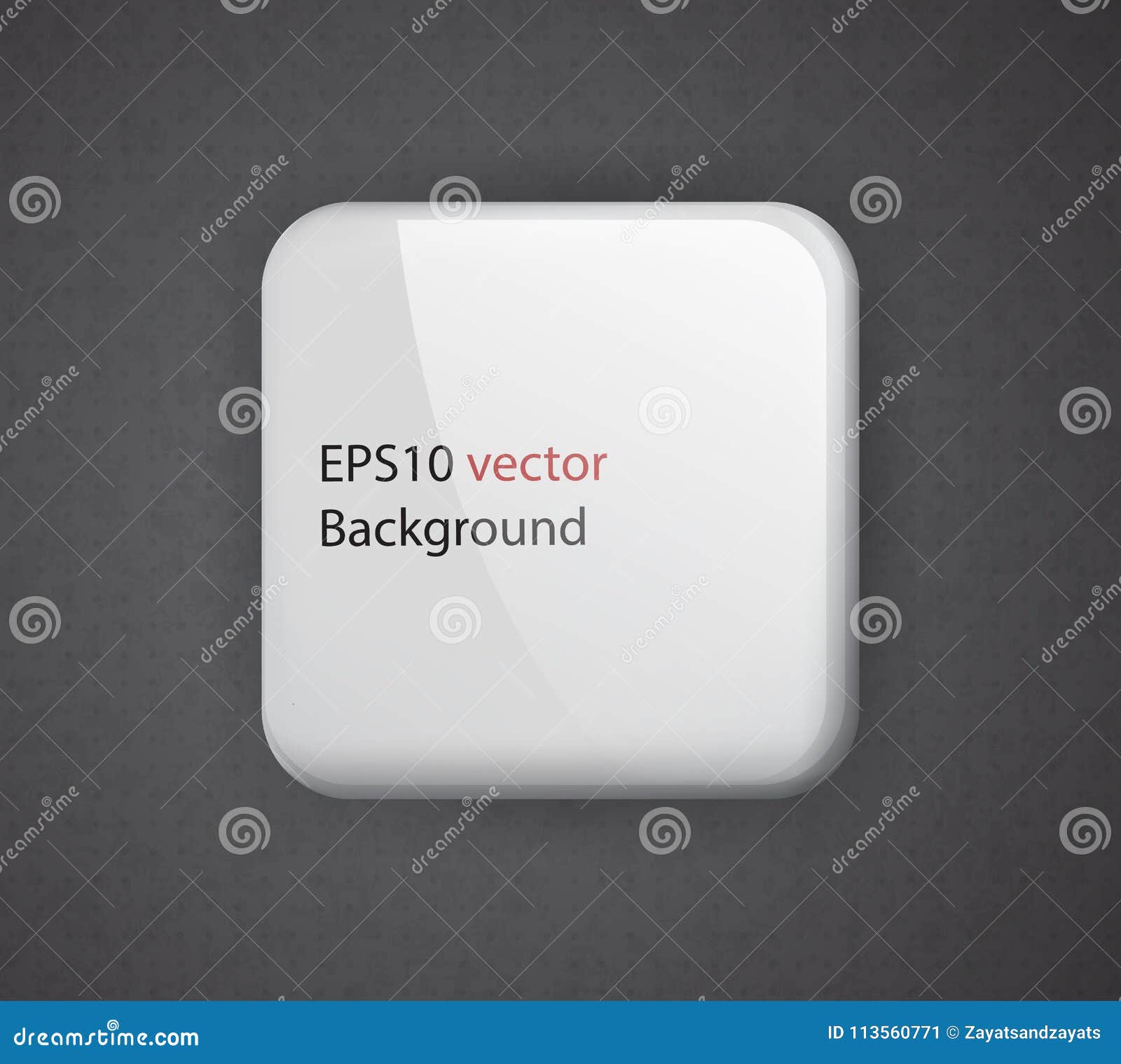 White square background stock vector. Illustration of advertisement ...
