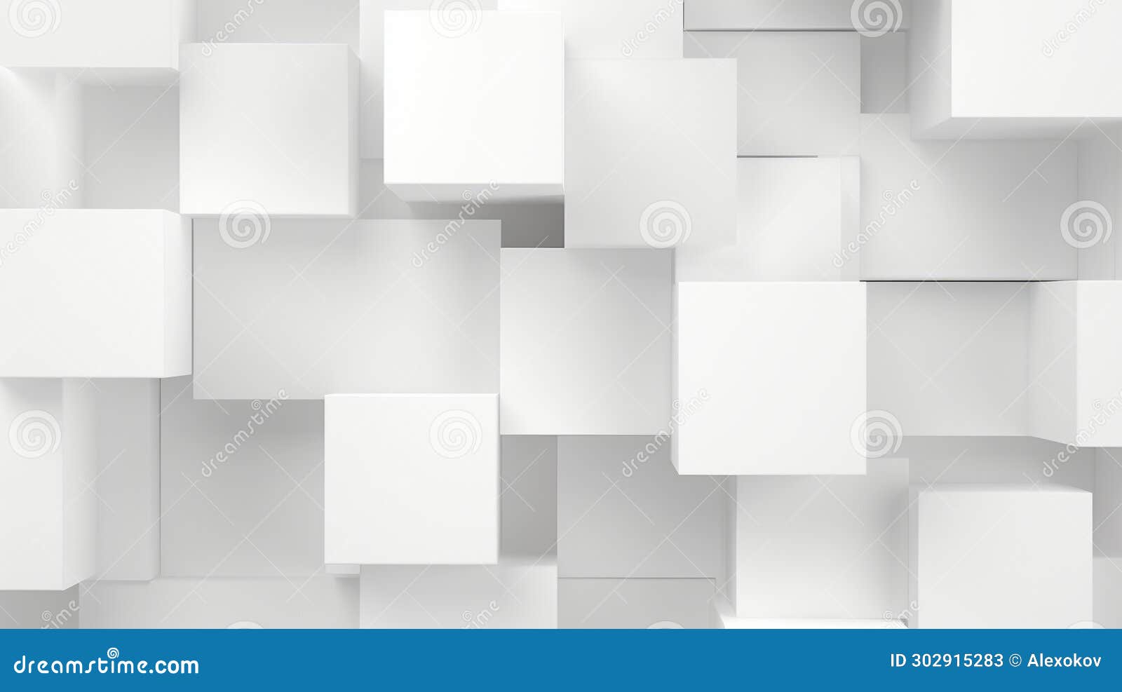 White Square Diagonal Cube Boxes Block Background Wallpaper Banner ...