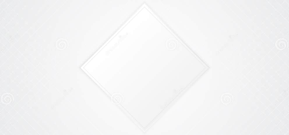 White Square Frame Overlap Layer Design Abstract Background Line ...