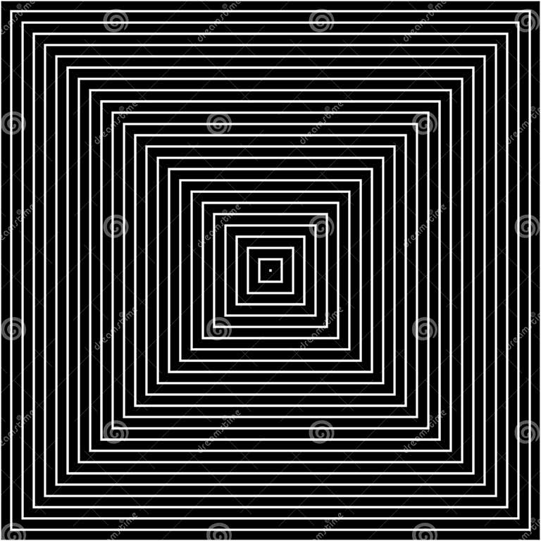 White Square Lines Fabric Pattern on Black Background Vector. Stock ...